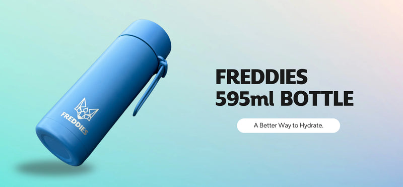 Freddies 595ml Ceramic-Lined Reusable Bottles